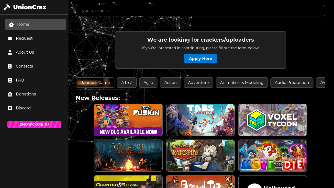 UnionCrax - URL Scan Results | Tiny Scan