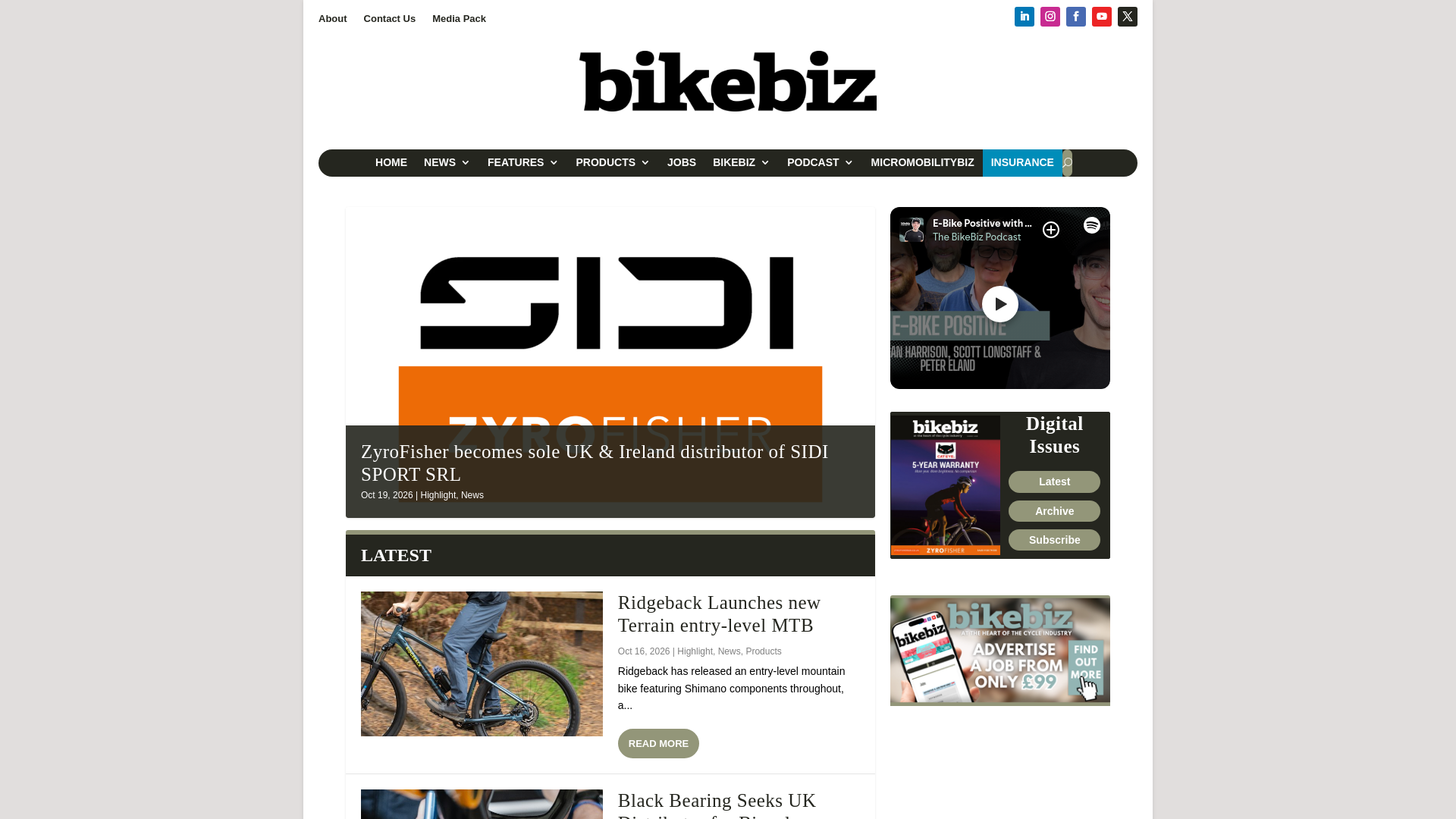 BikeBiz | Bicycle and cycling retail news - URL Scan Results | Tiny Scan