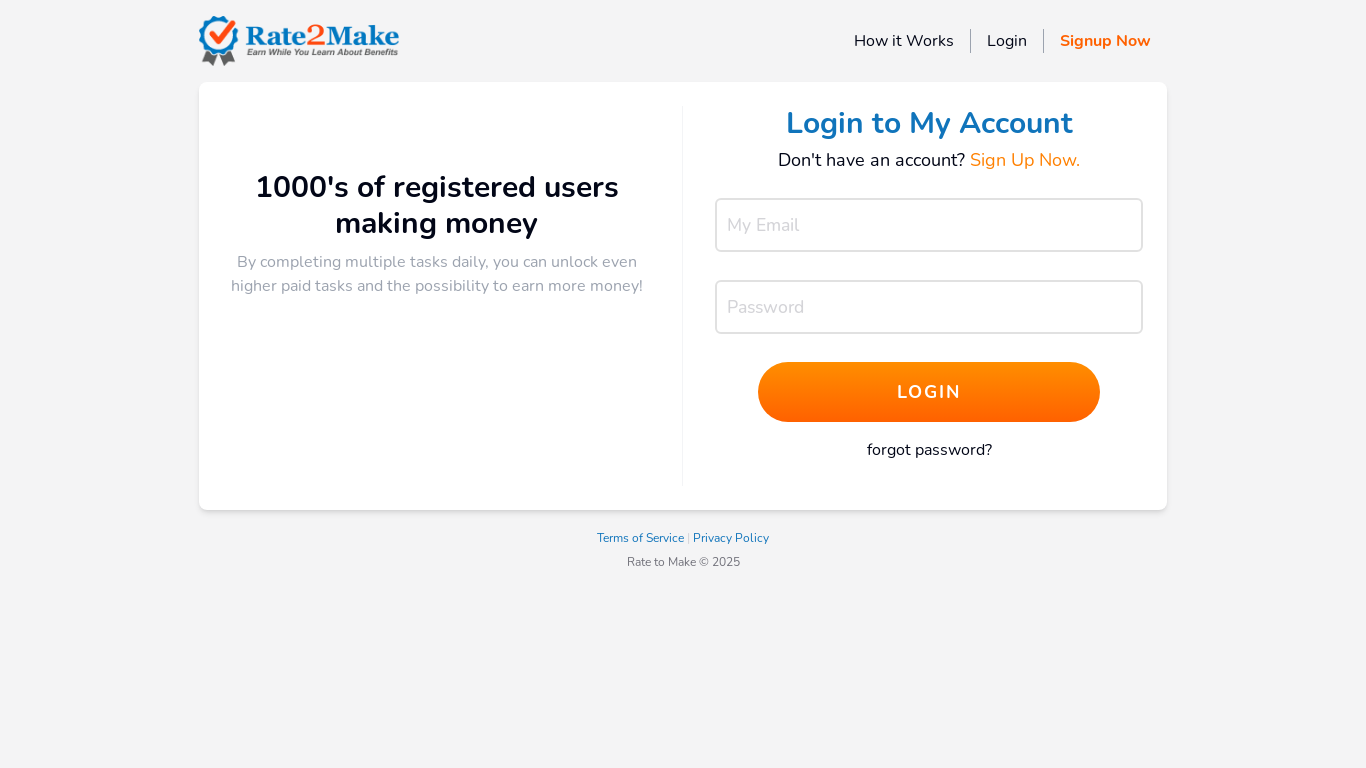 Rate 2 Make - URL Scan Results | Tiny Scan